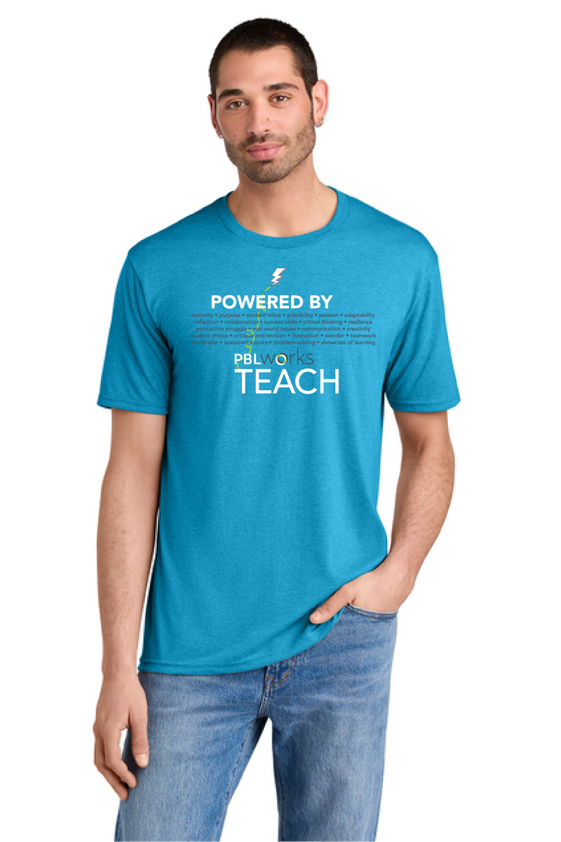 Powered by... PBLWorks TEACH T-shirt – PBLWorks Store
