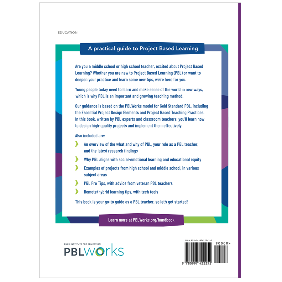 PBL Handbook for Middle & High School – PBLWorks Store